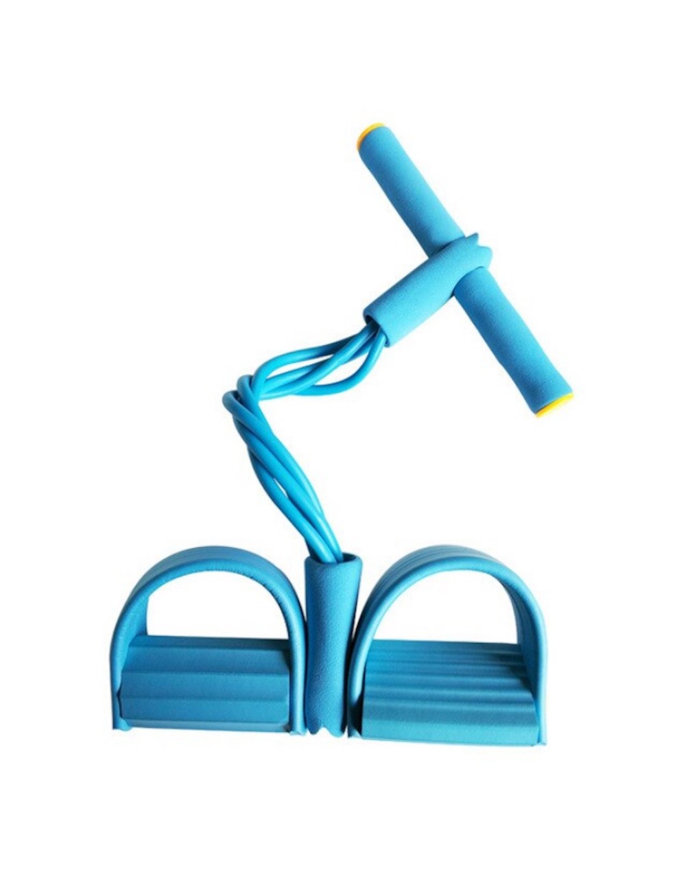 Banda Elástica Resistencia Entrenamiento Abdomen Color Azul
