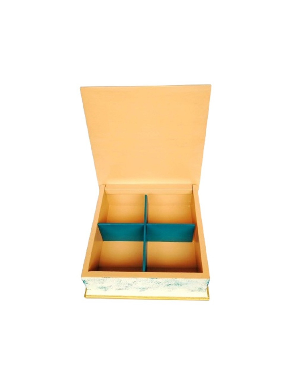 Caja cuatro divisiones tea time