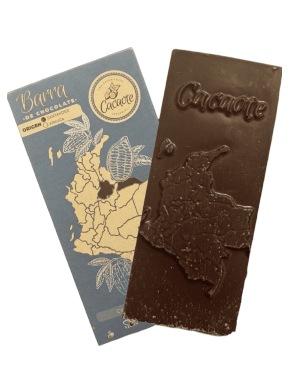 Barra de chocolate Cacaote 70% cacao