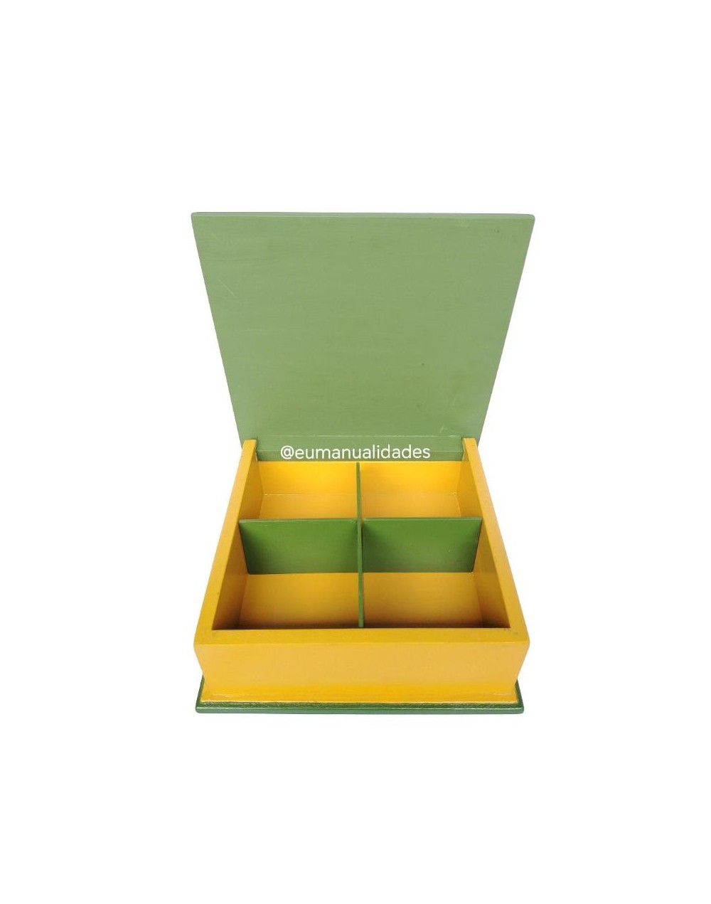 Caja cuatro divisiones tea time